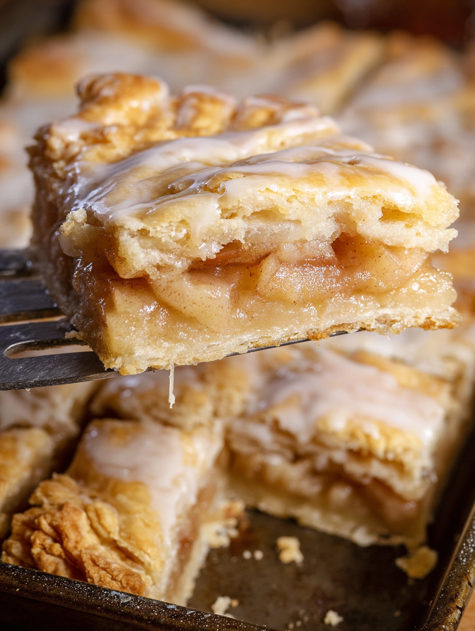 Chicago-Style Bakery Apple Slices - Eat it or go Hungry