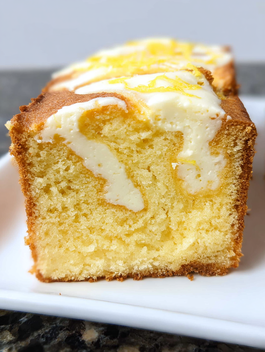 Lemon Cream Cheese Loaf - Eat it or go Hungry
